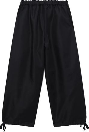 Comme Des Garçons Hose mit Kordelzug - Schwarz