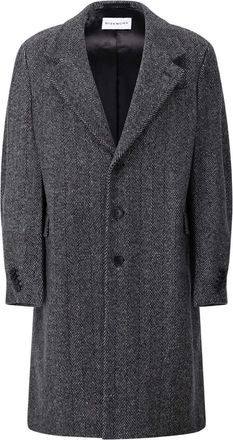 Givenchy Oversize-Fit Mantel mit Fischgr&auml;tenmuster