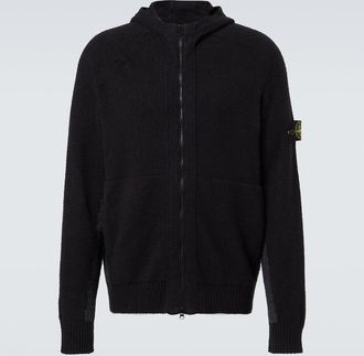 Stone Island Kapuzenjacke Compass aus einem Baumwollgemisch