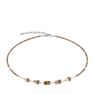 Coeur de Lion Halskette - Halskette Sparkling Princess Mocha Mousse - Gr. unisize - in Braun - f&uuml;r Damen