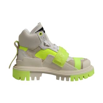 Dolce & Gabbana Multicolor Trekking Stiefeletten Schn&uuml;rverschluss - - Shoes - Damen - Mehrfarbig - 35 EU