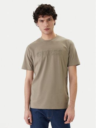 Guess T-Shirt Z2YI11 J1314 Khakifarben Regular Fit