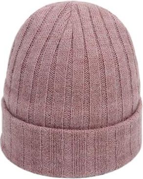 Generic Bonnet Femme Hiver Bonnet Femme Chapeau Femme Hiver Confortable Classique - Basique Pull-on Hiver, Style Hip Hop Minimaliste, Tricot Chaud pour Quotid