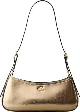 Calvin Klein Ck Metallic Small Shoulder Bag 3JG - GOLD METALLIC One Size, 3jg - Gold Metallic, Taille unique