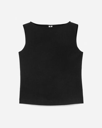 Arket Top Mit U-Boot-Ausschnitt -Schwarz