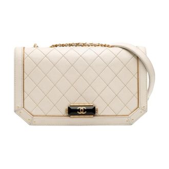Chanel Pre-owned Quilted Leather Shoulder Bag - - Pre-owned - Damen - Wei&szlig; - ONE SIZE