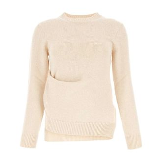 Jil Sander Damen, Strickwaren, Wei&szlig;, XSGr&ouml;&szlig;e