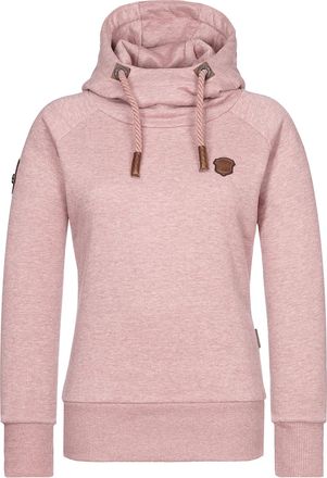 Naketano Mandy Spezial Women Hoody Kapuzenpullover (DE/NL/SE/PL, Alphanumerisch, L, Regular, Regular, Schmutz Pink Melange)
