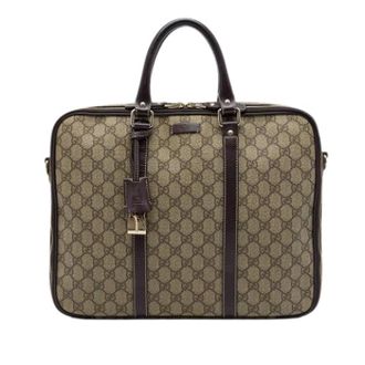Gucci Sac daffaires Pre-owned - unisex - Pre-owned - Beige - Taille: ONE Size