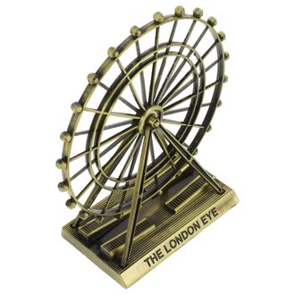 Lurrose Vintage Metall Riesenrad Modell Dekoration Filigranes Himmelsrad Ornament aus Metall Heim und Schrankdeko f&uuml;r Wohnzimmer und Party