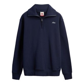 Kappa Livreville Half Zip Crew Sweat - - Sweatshirts & Hoodies - Herren - Blau - S