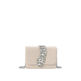 Alma En Pena Schlangenklappen-Schultertasche - - Bags - Damen - Beige - ONE SIZE
