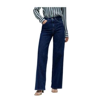 Salsa Femme, Jeans, Bleu, Taille: W29 L32 Faith Wide Jeans