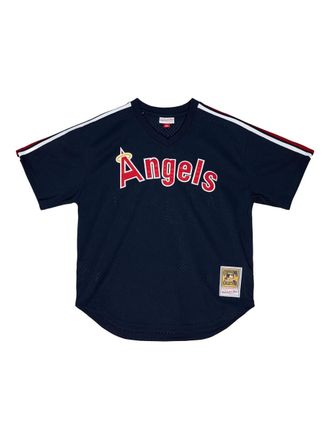 Mitchell & Ness t-shirt MLB Angels 1984 Reggie Jackson - Bleu