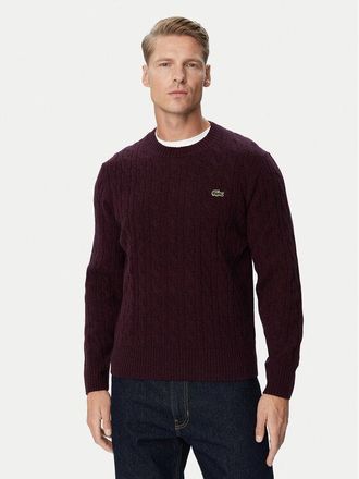 Lacoste Pullover AH2924 Dunkelrot Classic Fit