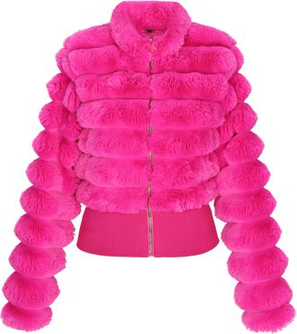 Faina Jacke Frauen Fuchsie