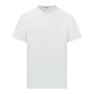 J.W.Anderson Embroidered Anchor T-shirt - - Tops - Herren - Wei&szlig; - XL