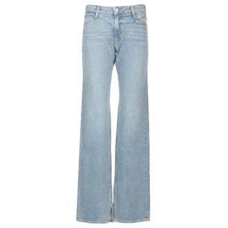 Paige Jolene Straight Leg Jeans - - Jeans - Damen - Blau - W31