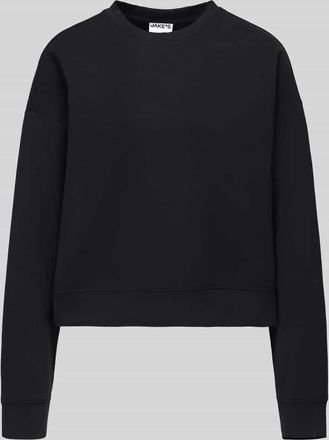 Jake*s Casual Sweatshirt mit &uuml;berschnittenen &Auml;rmeln