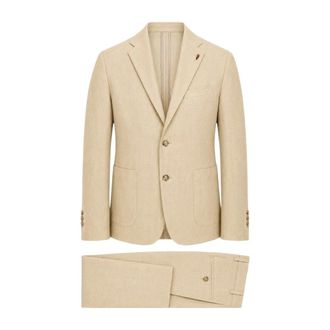 Mulish Homme, Costumes, Beige, Taille: XL Double Breasted Suit
