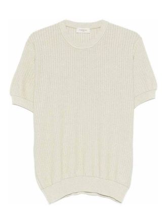 PIACENZA 1733 Pull Col Rond - Vert Clair