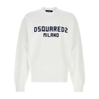 Dsquared2 Sweatshirts - - Sweatshirts & Hoodies - Damen - Wei&szlig; - XL