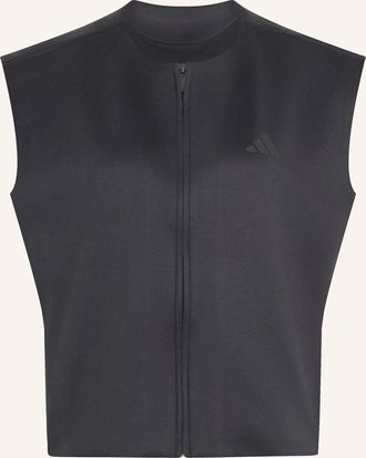 adidas Soft Lux Weste schwarz