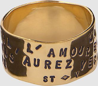 Serge Thoraval Bague R&ecirc;ve Bis Vermeil