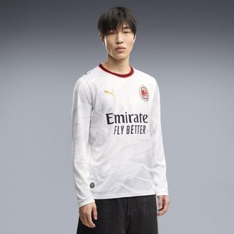Puma Maillot &agrave; manches longues Away 26/27 AC Milan Homme, Accessoires, Blanc, 3XL