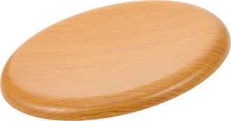 Artibetter TOYANDONA Runder Holz hocker Sitzfl&auml;che Ersatzplatte Stabil Robust Glatt Geschliffen mit Metallverst&auml;rkung f&uuml;r Barhocker K&uuml;chenstuhl Langlebig und Kom