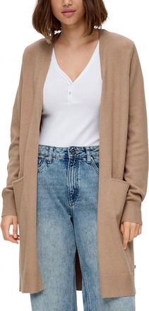 s.Oliver Damen 50.2.51.17.172.2133361 Strickjacke, 82W0 braun, M