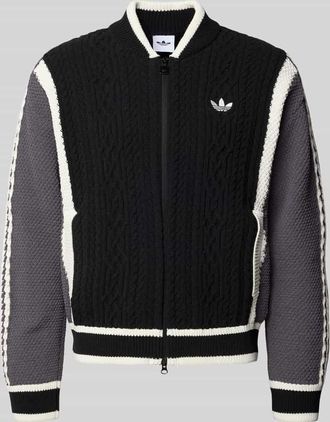 adidas Originals Strickjacke mit Rei&szlig;verschluss