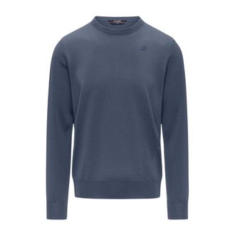 K-Way Herren, Strickwaren, Blau, SGr&ouml;&szlig;e