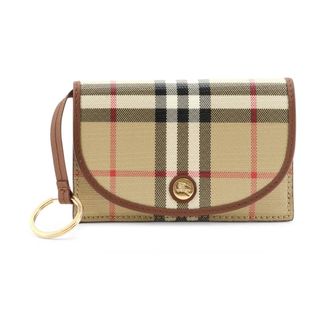 Burberry Femme, Accessoires, Beige, Taille: ONE Size LS Flap CC Avec Porte-cl&eacute;s