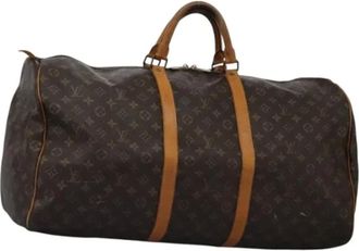 Louis Vuitton Pre-owned Toile sacs-louis-vuitton - Femme - Pre-owned - Brun - Taille: ONE Size