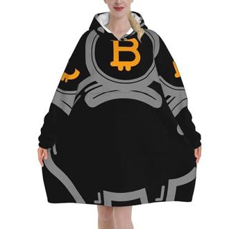 Generic Sweat &agrave; capuche noir et blanc &agrave; carreaux de buffle pour femmes et hommes adultes surdimensionn&eacute;s pour une couverture douce et chaude