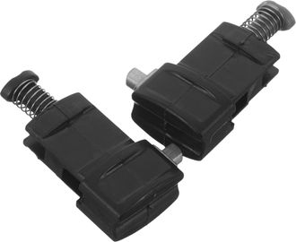 SOLUSTRE 2 St&uuml;ck Verstellbare PVC Teleskop Gep&auml;ckgriff Ersatzclips mit Verriegelung Austauschset f&uuml;r Koffergriffmechanismus Stabiler Koffergriff f&uuml;r Reisekoffe