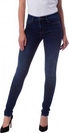 Cross Jeans Damen Natalia Skinny Jeans, P 448, Blau (Dark Stone 063), W26/L32