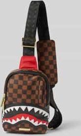 Sprayground Handtasche im Allover-Look Modell SAWTOOTH SHARKS IN PARIS