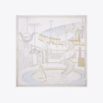 Tory Burch Quadratisches The Pool Seidentuch
