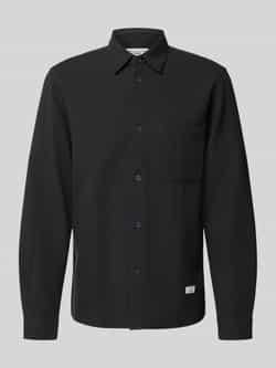 Marc O'Polo Denim Regular Fit Hemdjacke aus reiner Baumwolle