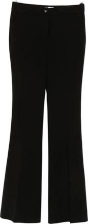 Blugirl Femme, Pantalons, Noir, Taille: 38 FR Pantalon Large
