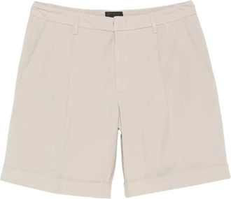 Dondup Homme, Shorts, Gris, Taille: W34 Short &agrave; Pinces et Ourlet Revers
