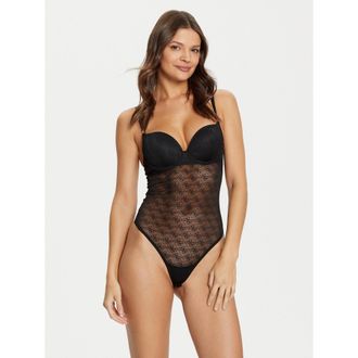 Guess Body O5RM04 KCLB0 Schwarz Slim Fit