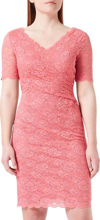 Vera Mont Damen 4684/4180 Kleid, Lippenstift rosa, 40, Lippenstift rosa, Lipstick Pink, 40