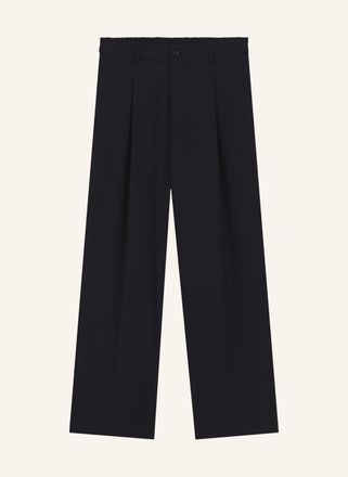 HUGO BOSS Business Hose P-Pat-Pl-Cw-263f Relaxed Fit blau