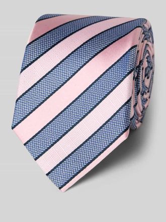 Olymp Seidenkrawatte im Allover-Look (6,5 cm)