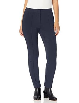 Briggs New York Womens Millennium Cigarette Pant, Navy, 16