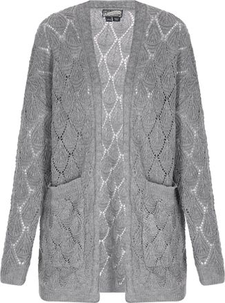 Dreimaster Dreimaster Strickjacke Frauen Graumelange