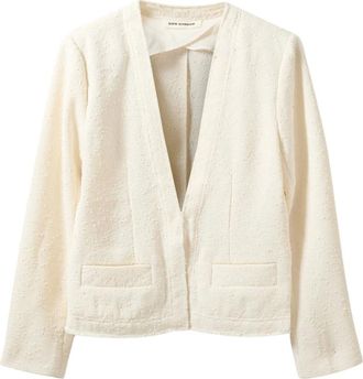 Sofie Schnoor Femme, Vestes, Blanc, Taille: 42 FR Veste en tweed